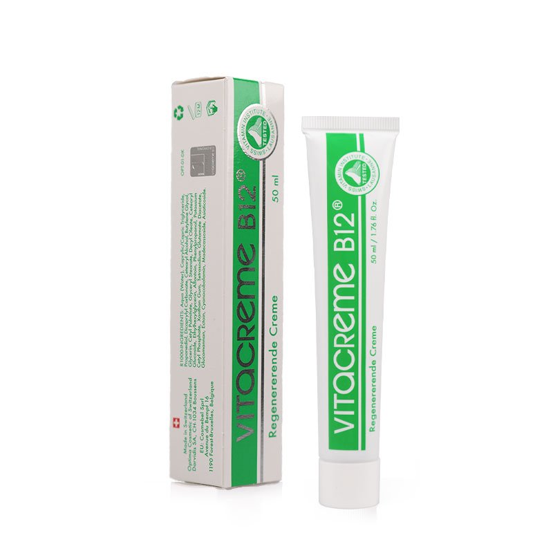 Vitacreme B12 50ml. uden parfume - Vitacreme B12 - Klinik Lundgaard